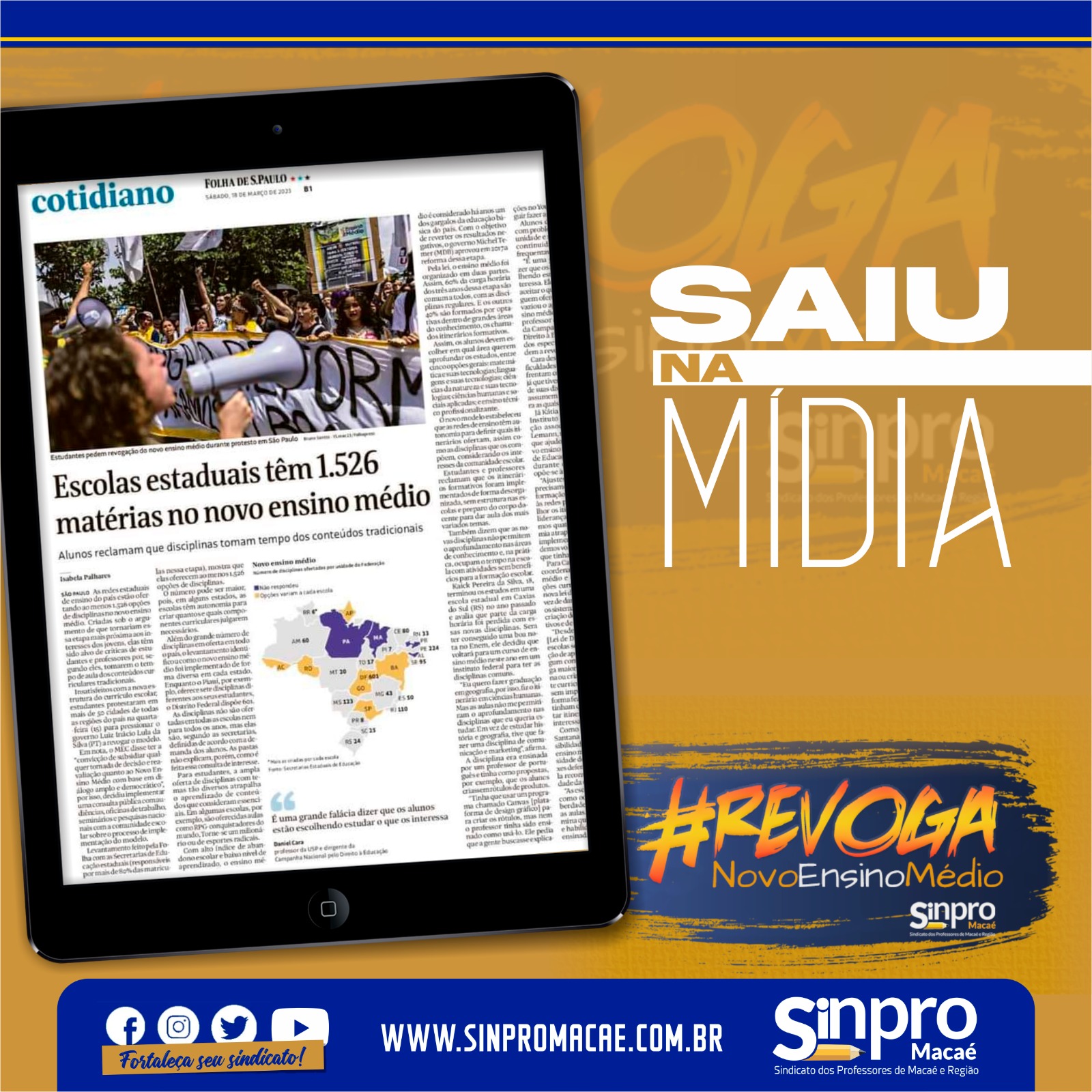 Saiu na midia: Escolas Estaduais têm 1.526 matérias no novo ensino ... Saiu na midia: Escolas Estaduais têm 1.526 matérias no novo ensino ...